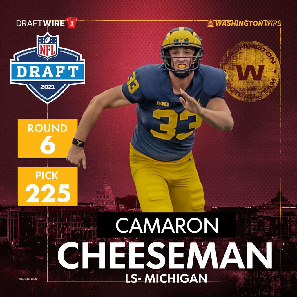 Meet new Washington long snapper Camaron Cheeseman