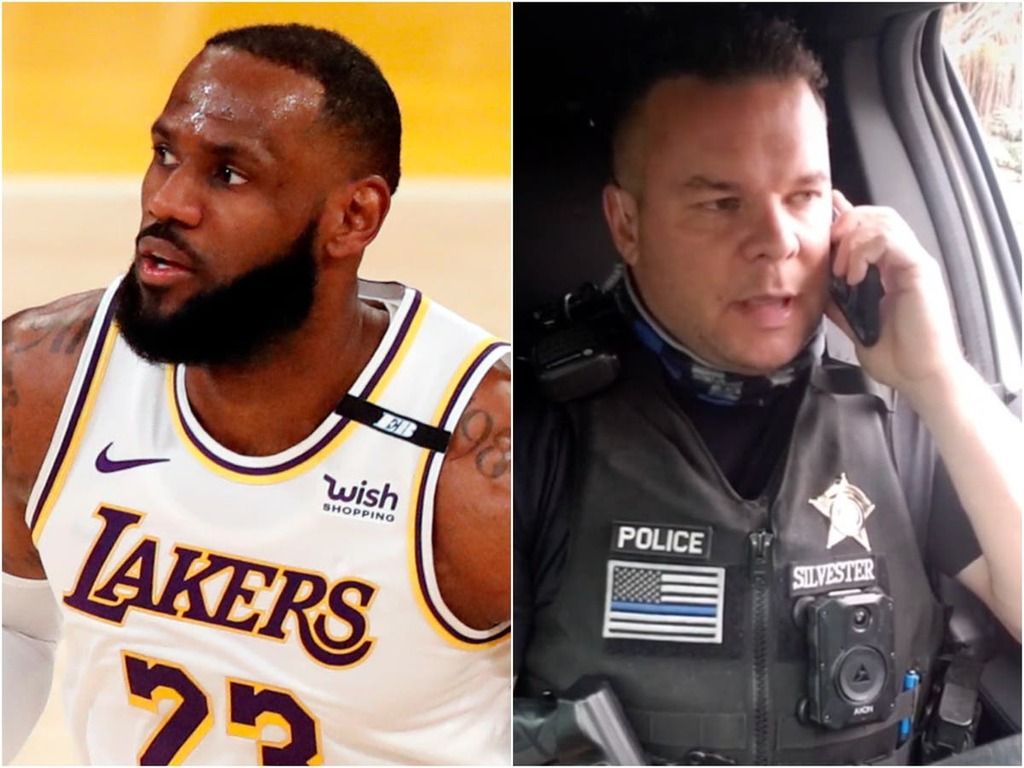 GoFundMe for police officer who mocked LeBron James…