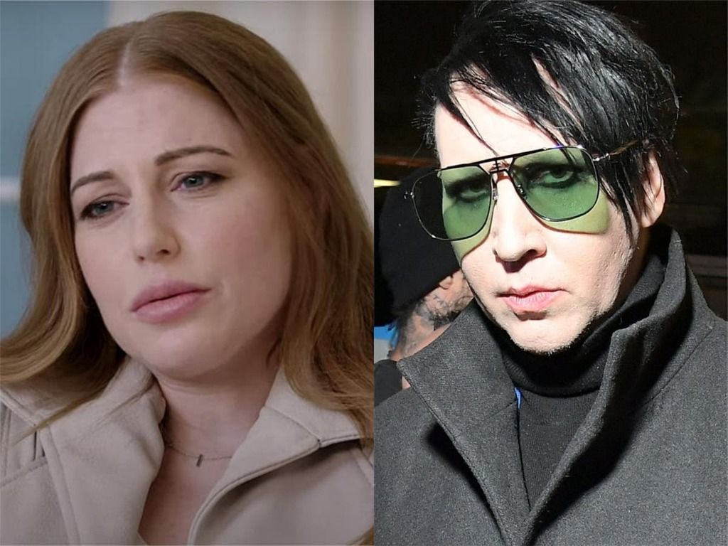 Marilyn Manson’s accuser Ashley Morgan Smithline…