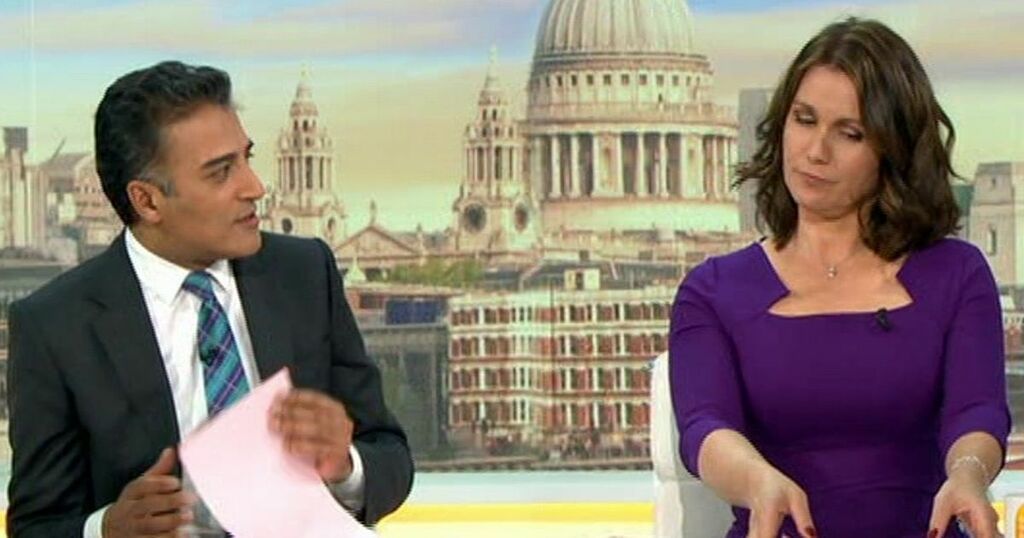 Susanna Reid unimpressed as GMB guest calls sons…