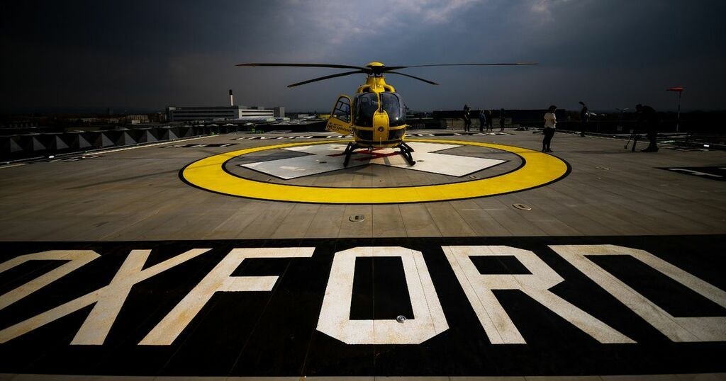 Manchester's £3.9m hospital helipad lifts off to save…