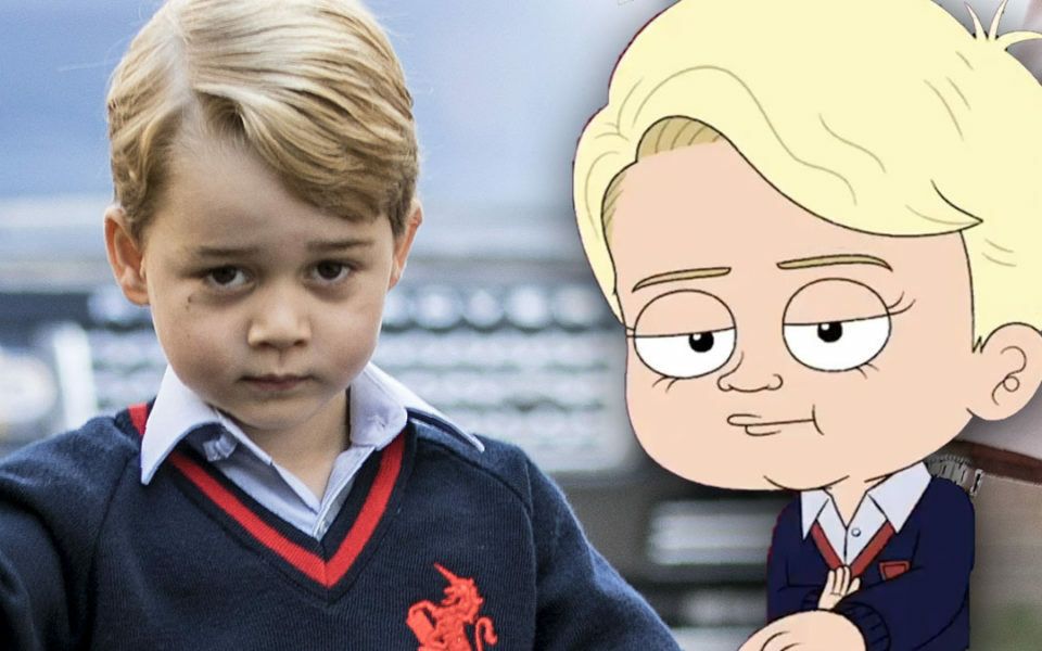 Satirical, catty Prince George cartoon paused after…