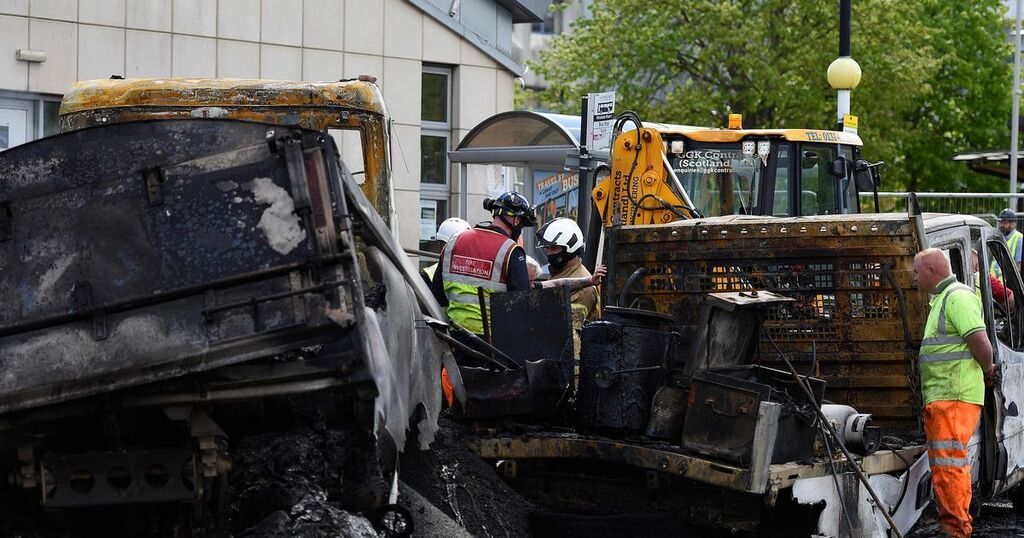 Edinburgh explosion pictures show devastating…