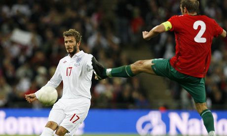 David Beckham the keep-ball cameo man in Fabio…