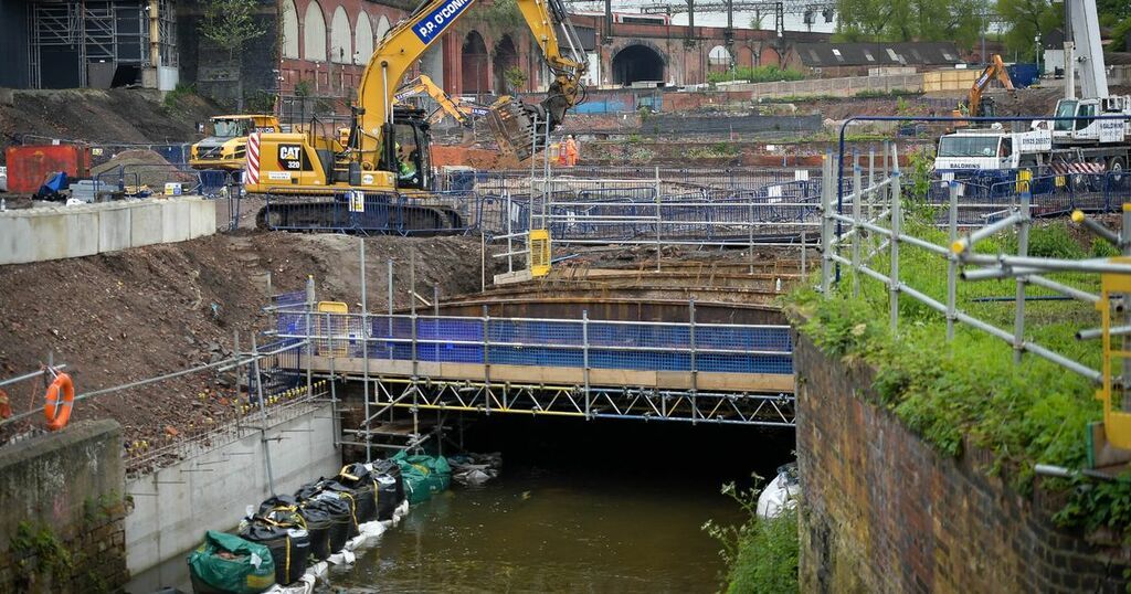 First glimpse of one of Manchester's founding rivers…