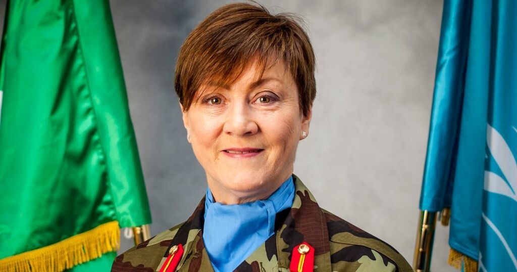 Ireland's first female Major General says gender was…
