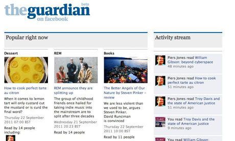Introducing the Guardian's new Facebook app