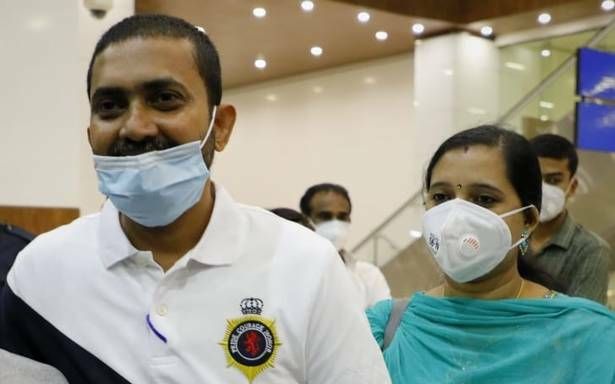 Keralite released from UAE prison returns home