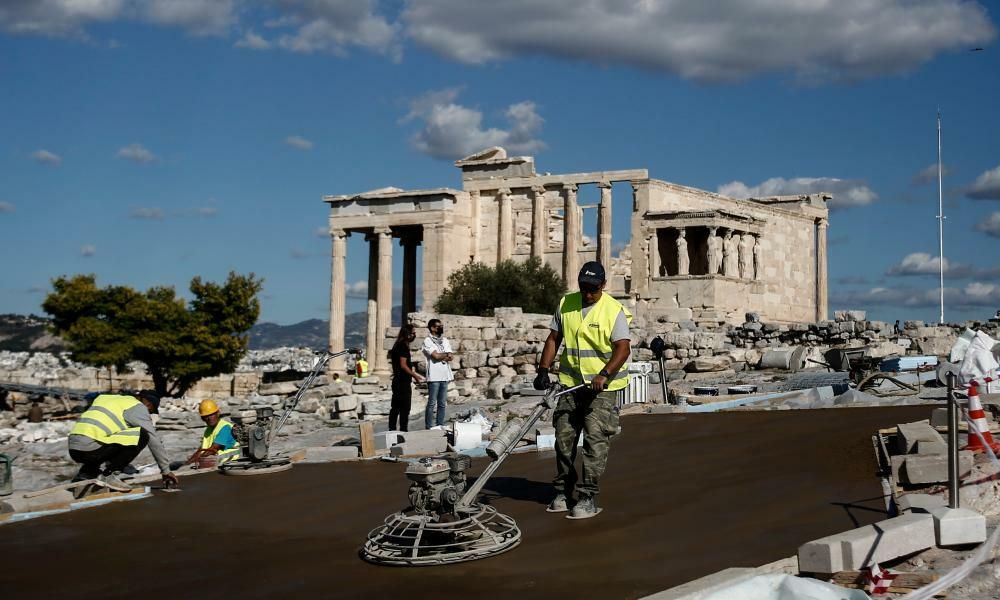 Acropolis now: Greeks outraged at concreting of…