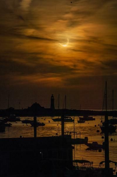 Best Solar Eclipse Photos: See A Spooky ‘Crescent…