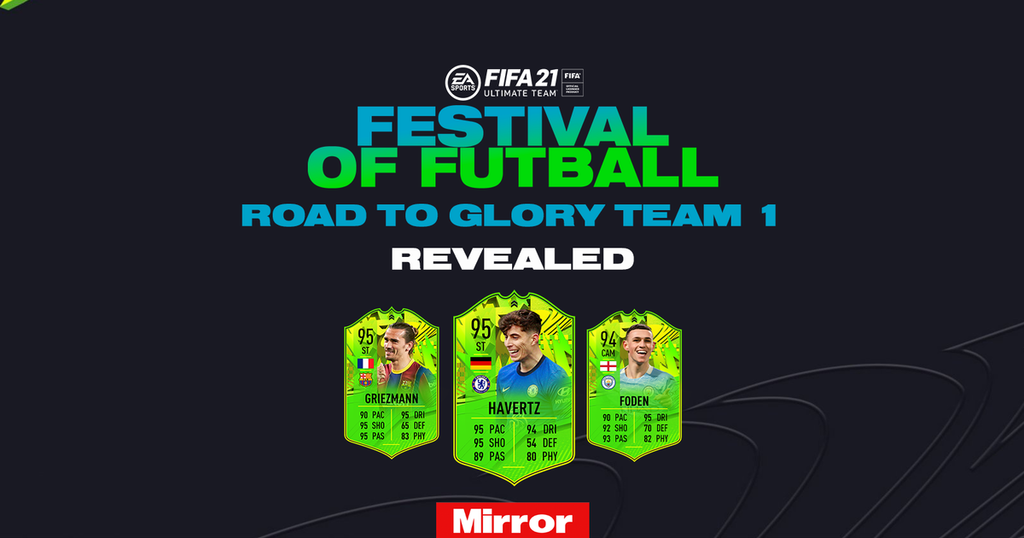 FIFA 21 Festival of FUTball Path to Glory Team 1…