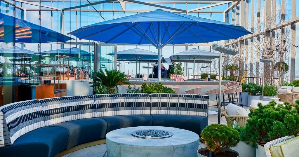 The rooftop bar in Manchester that's been named one of…