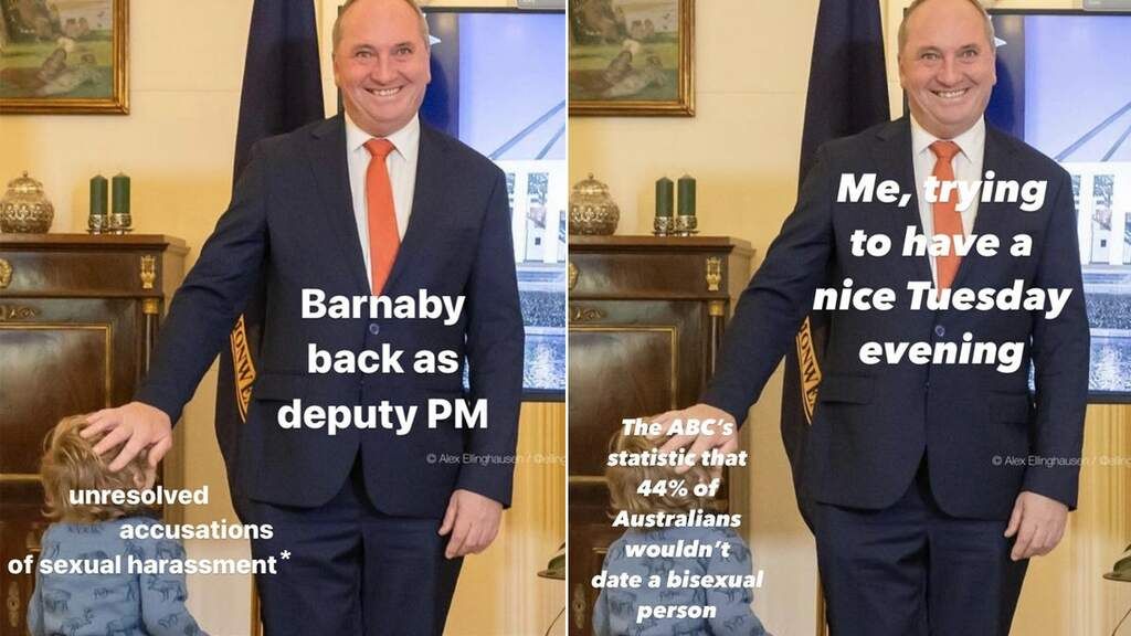The Barnaby Joyce Memes Are Rolling In There’s No…