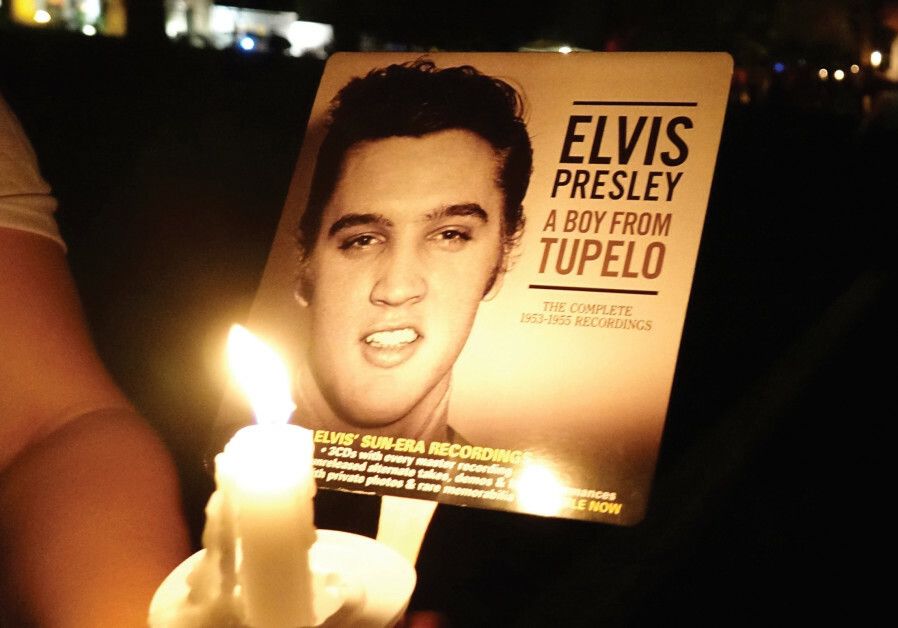 Elvis Presley was Jewish? A grave marker confirms it…