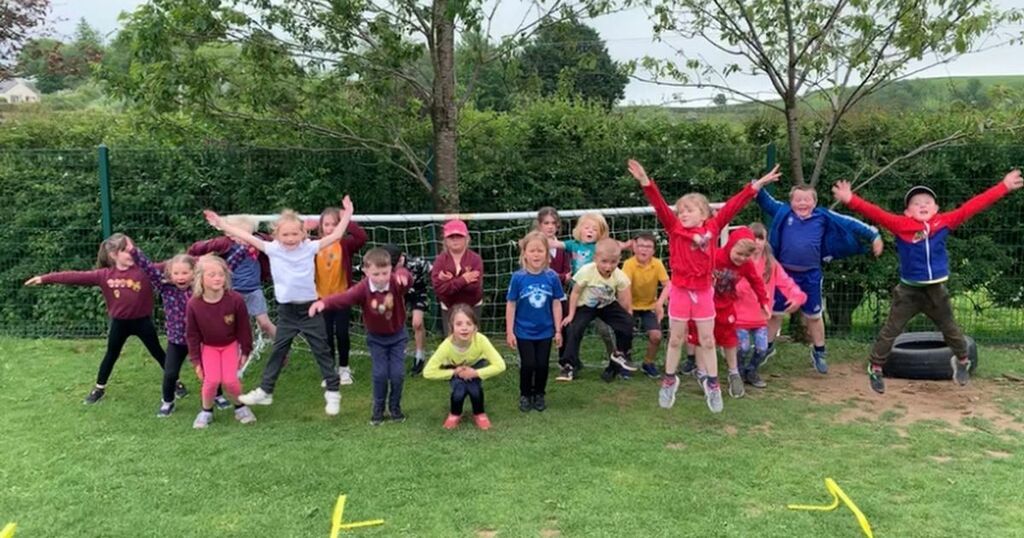 Hardgate Primary pupils put on their own Olympic Games…