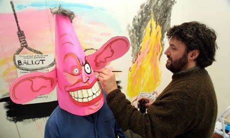 Steve Bell: a grotesque eye on history