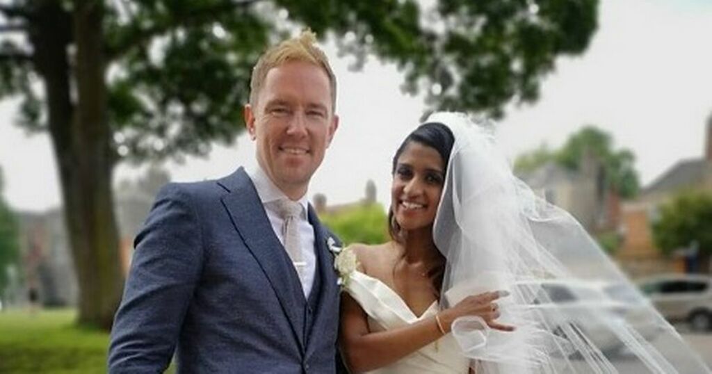 Inside Simon Thomas’ surprise wedding to Derrina Jebb…