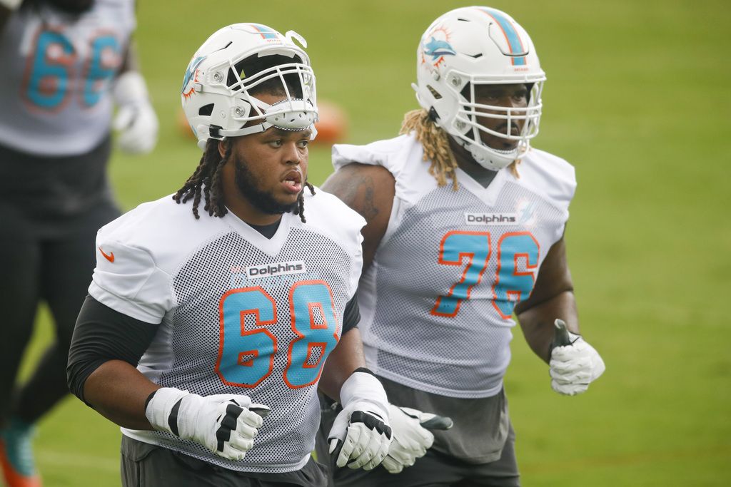One easily attainable goal for Dolphins OL Robert Hunt…
