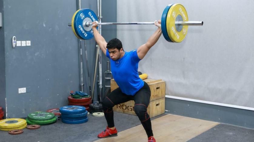 First Palestinian Weightlifter at Olympics Braced to…