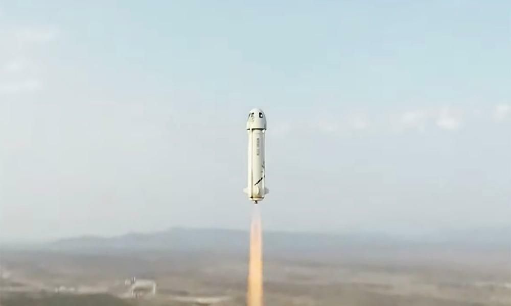 Why does Jeff Bezos’s rocket look like that? An inquiry
