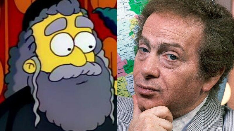 Comedian Jackie Mason, voice of Krusty the Clown's…