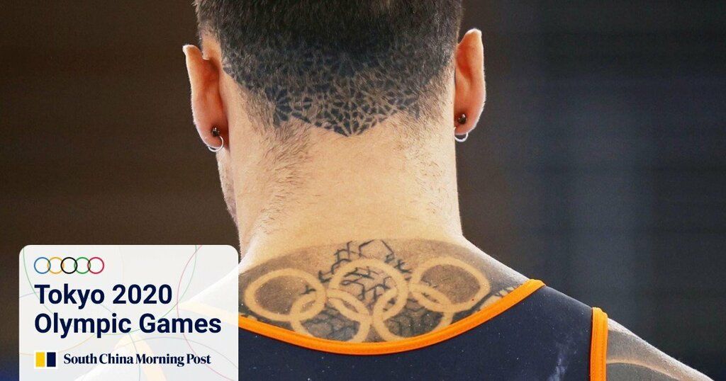 Which athletes sport the Olympic rings tattoo at Tokyo…