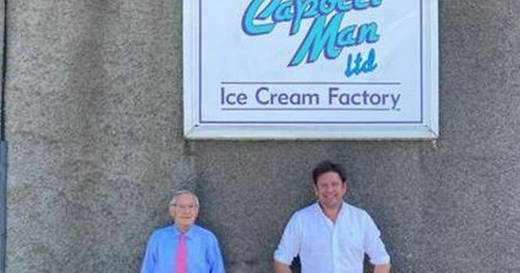 Celebrity chef James Martin pays a visit to Airdrie…