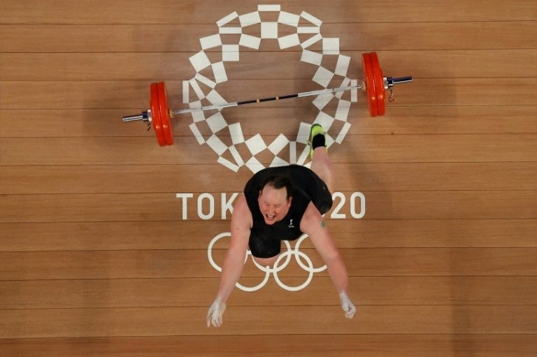 Weightlifter Hubbard becomes first trans woman at…