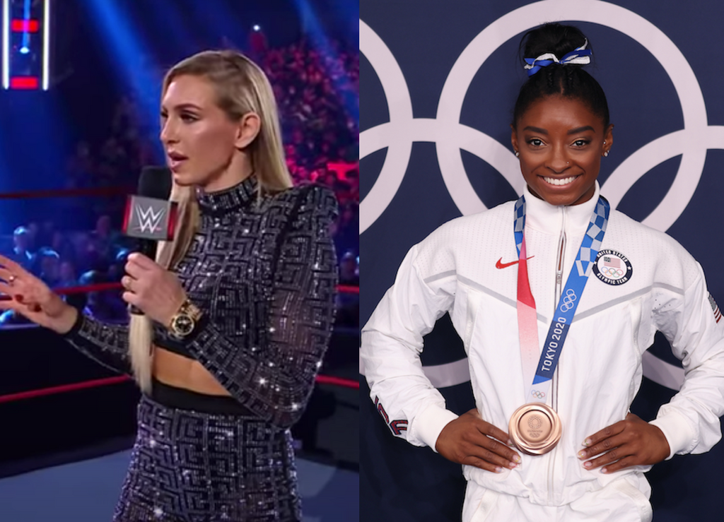WWE under fire for making light of Simone Biles’…
