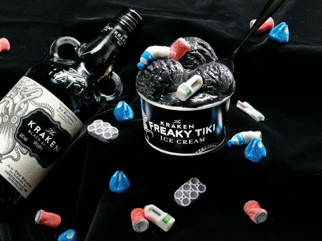 Ice-cream topped with ‘edible litter’ launches to…