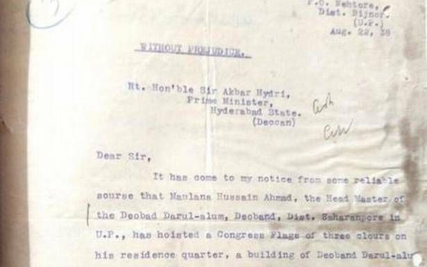 A Muslim freedom fighter who was dead against partition