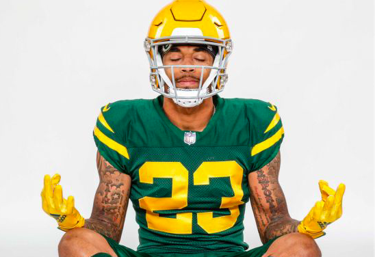 Here are the Packers’ new alternate uniforms for the…