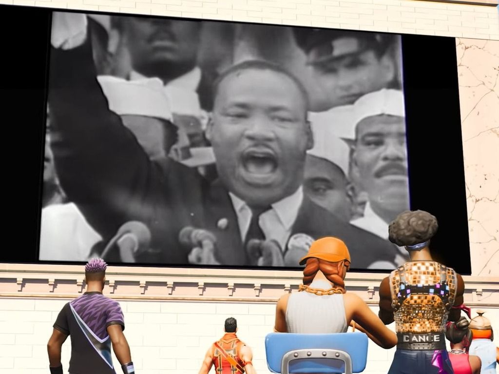 Fortnite launches Martin Luther King interactive event…