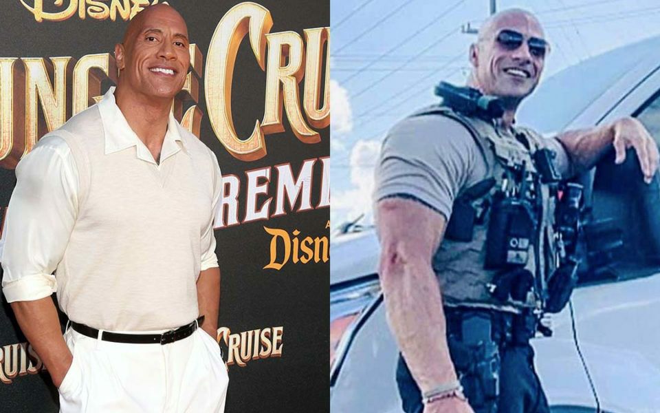 Celebrity doppelgangers: Dwayne ‘The Cop’ Johnson and…