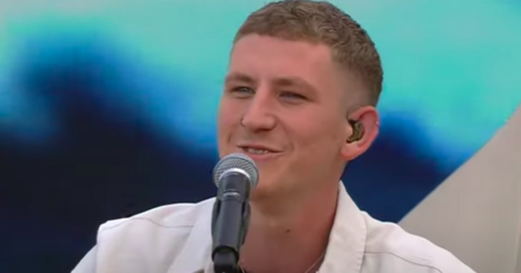 Sea-shanty superstar Nathan Evans performs at his…