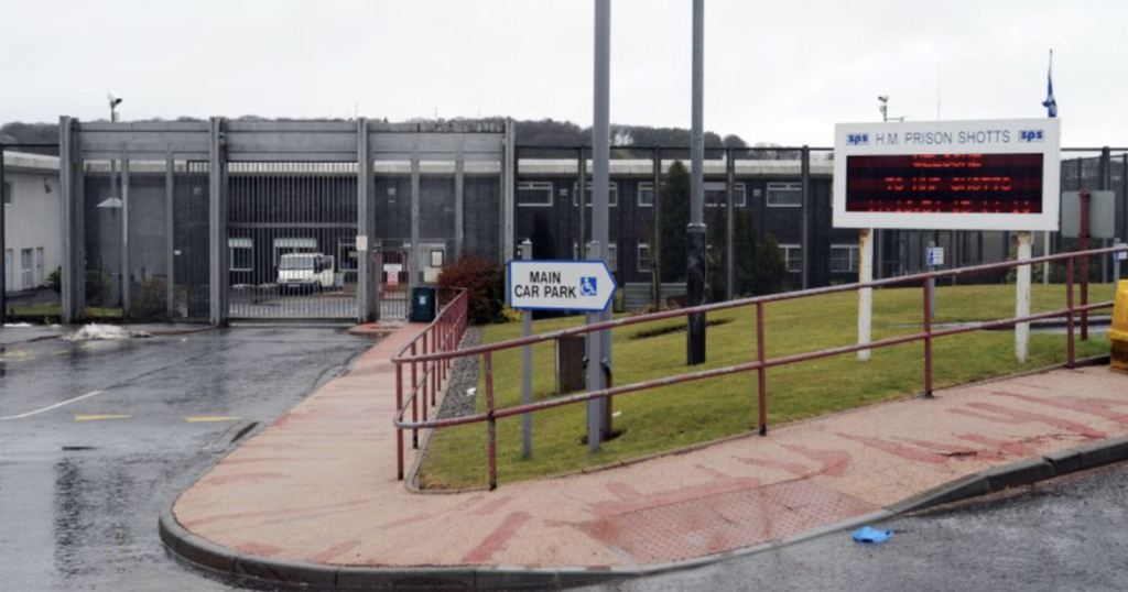 Segregated inmate chucked kettle of boiling water at…