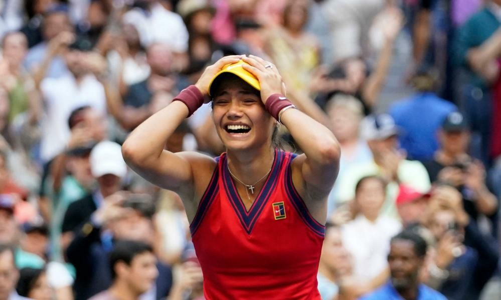 The greatest role models in the world? Emma Raducanu…