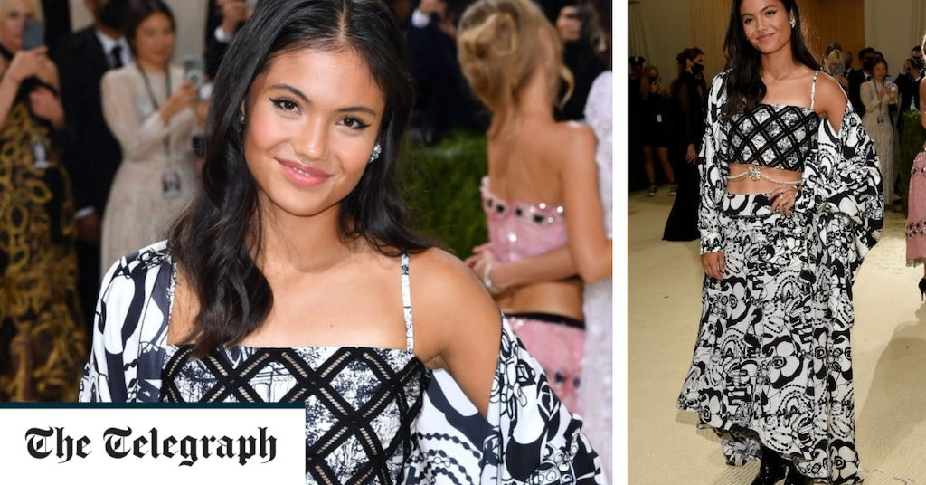 Emma Raducanu at the Met Gala: Briton underlines her…