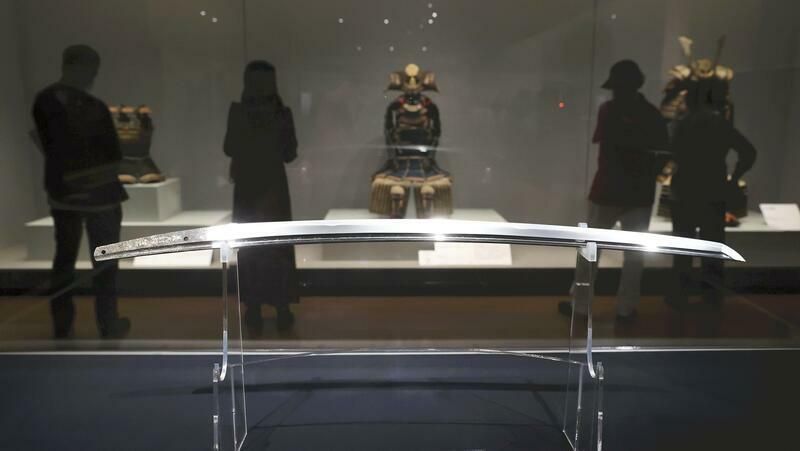Sword exhibition opens in Tokyo