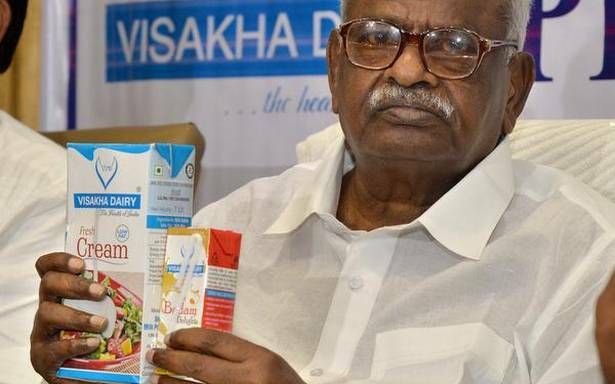 Visakha Dairy growing from strength to strength