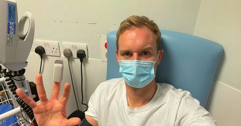 Dan Walker taken to hospital for head scan after…