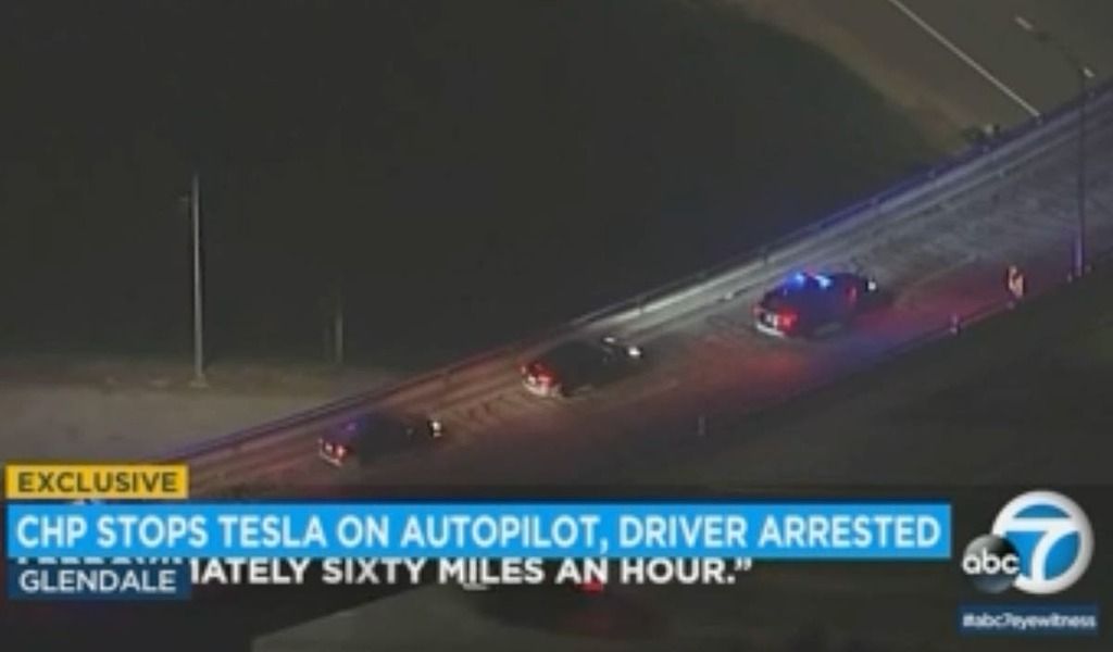 Tesla driver arrested for DUI after allegedly using…