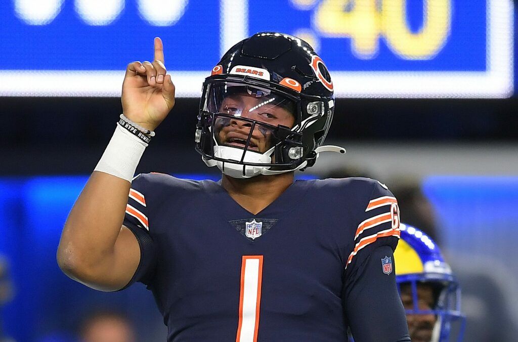 Justin Fields named starter for Bears on Sunday