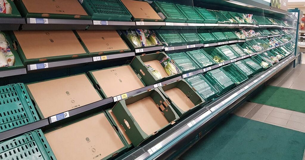 Tesco warns empty shelf crisis could be '10 times…
