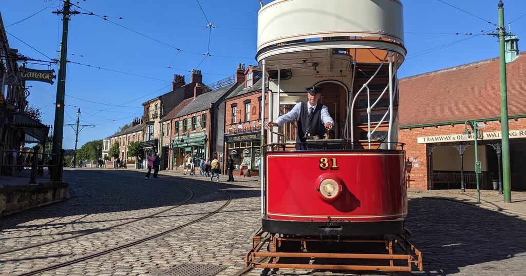 Beamish Museum trams back in action for the first time…