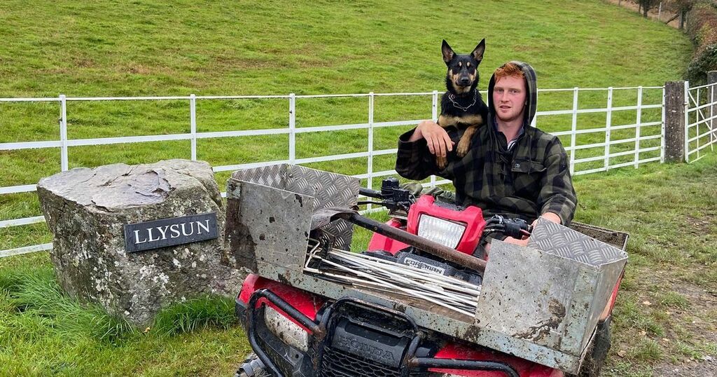 Teenager left to run farm after seeing his dad crushed…