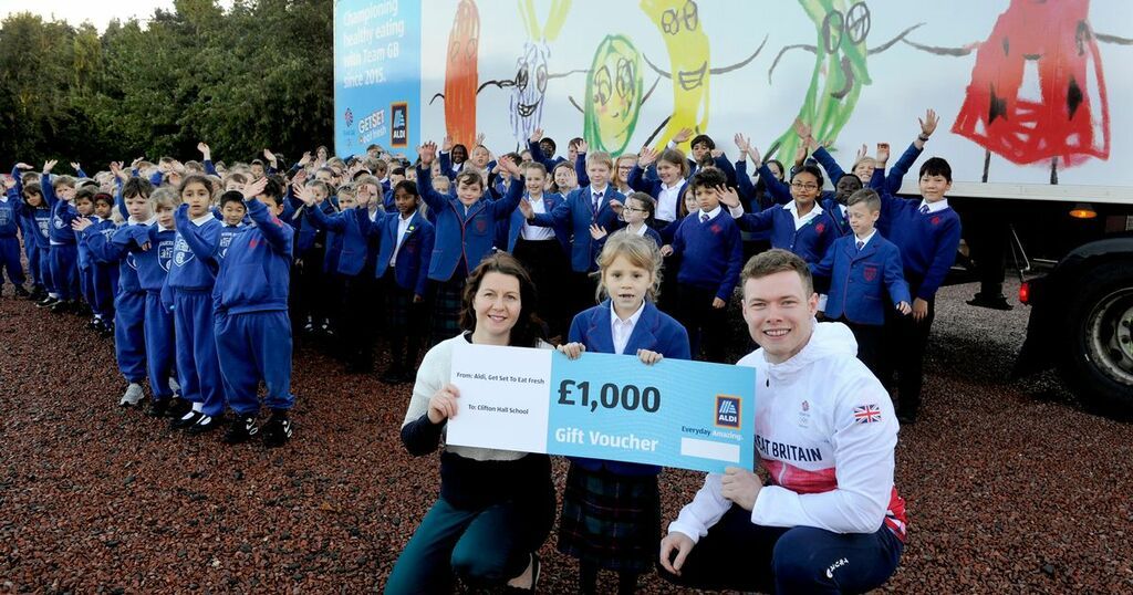 Aldi crown Edinburgh schoolgirl winner of competition…