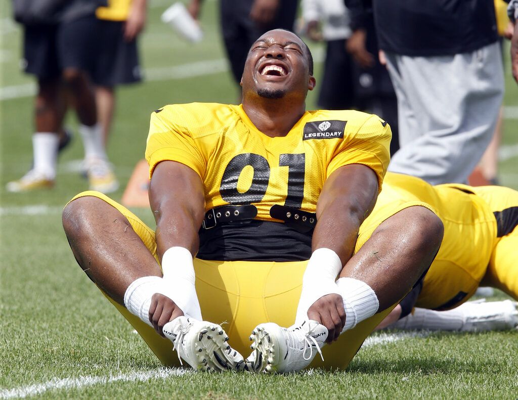 Steelers DE Stephon Tuitt spotted back at practice