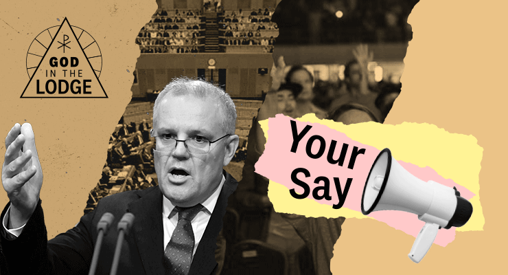 How do you evict God from the Lodge?