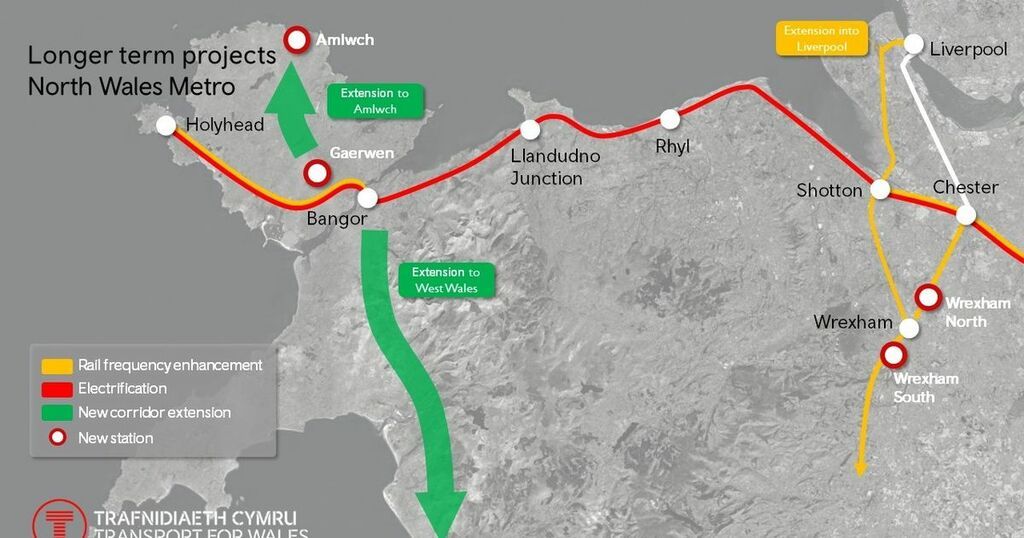 New maps of Welsh Metro project aimed at helping get…
